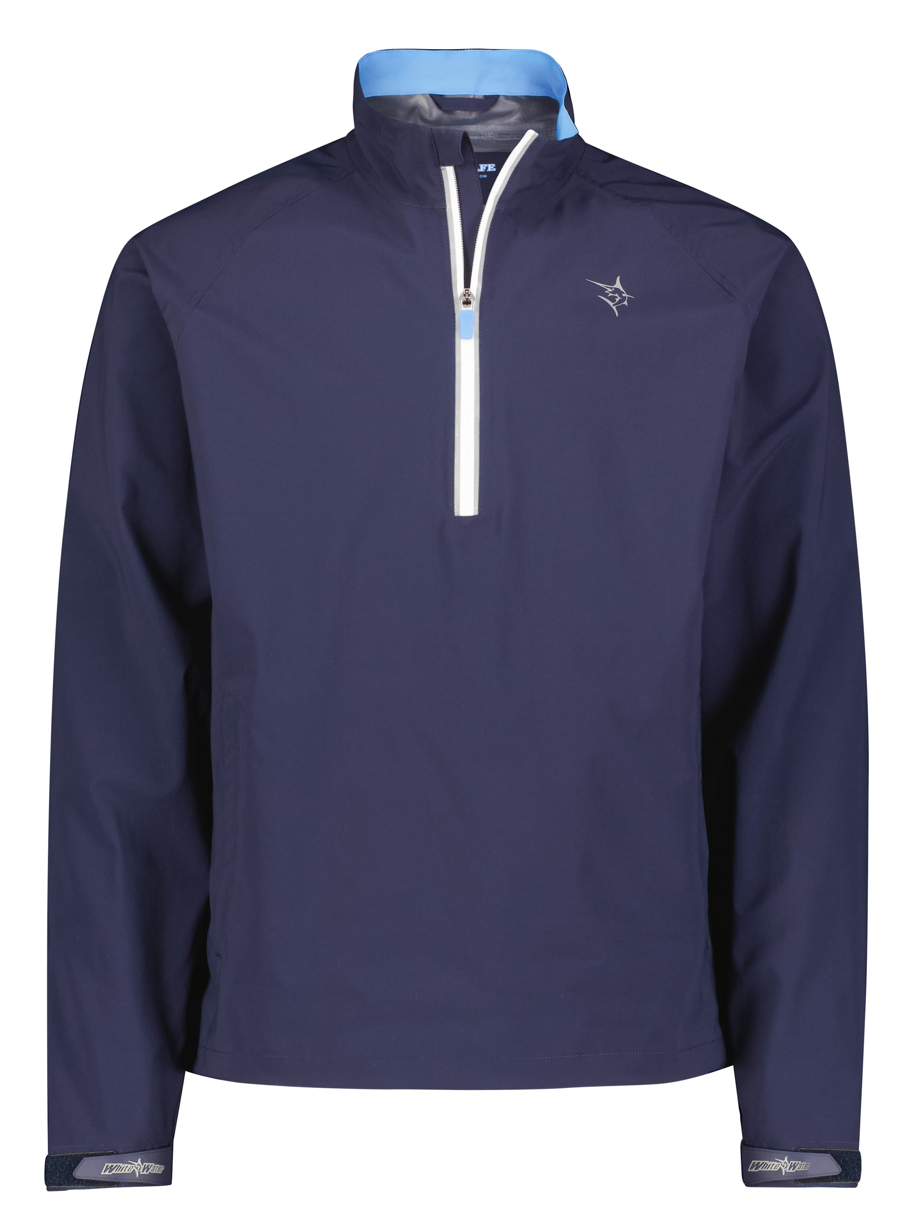 White Water Palm Beach Waterproof Quarter Zip, Navy Blue – yachtwear.com